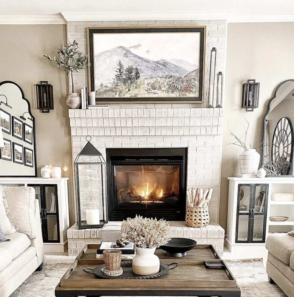 Fireplace Kits in Classico Limewash | Interior/Exterior Slaked Lime Paint | Romabio